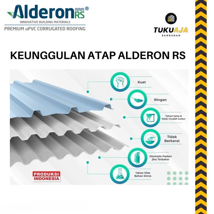 Jual CABAGESTORE_ BACA DESKRIPSI PRODUK - ATAP ALDERON RS ATAP UPVC ...