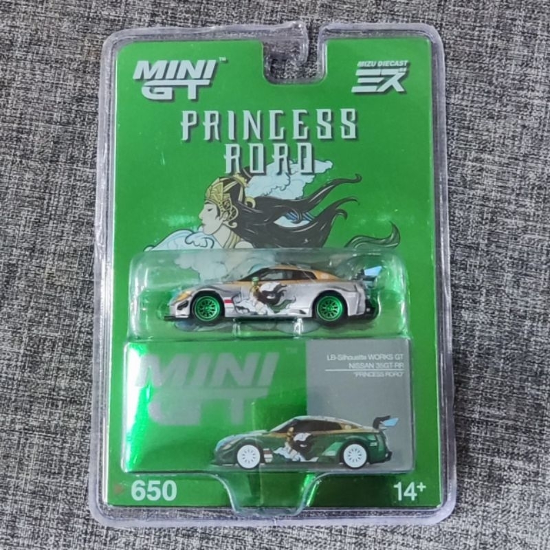 Jual Mini GT X Mizu 650 LBWK Nissan R35 Princess Roro CHASE CAR ...