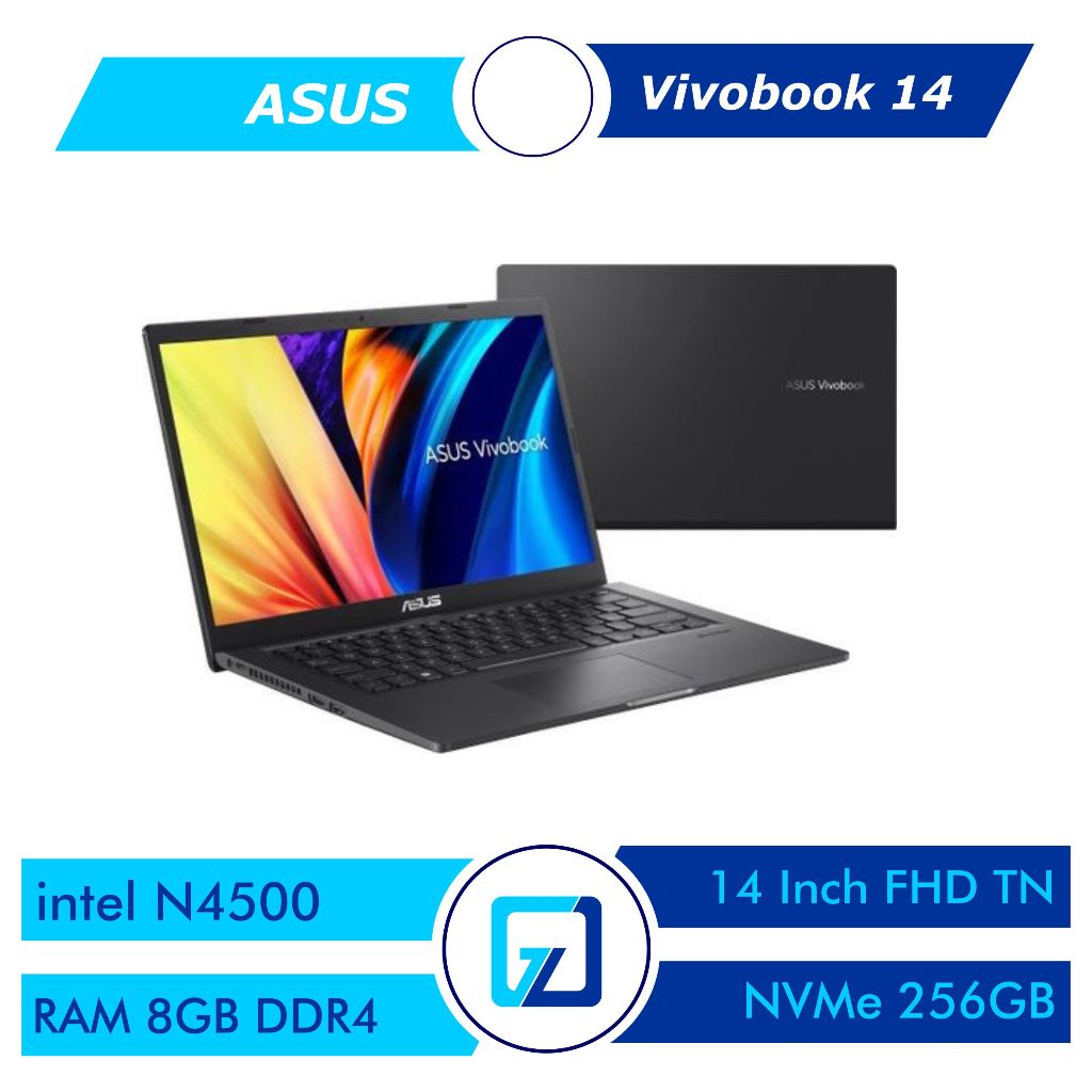 Jual Asus Vivobook A1400KA intel N4500 8GB SSD 256GB 14" FHD W11 ...
