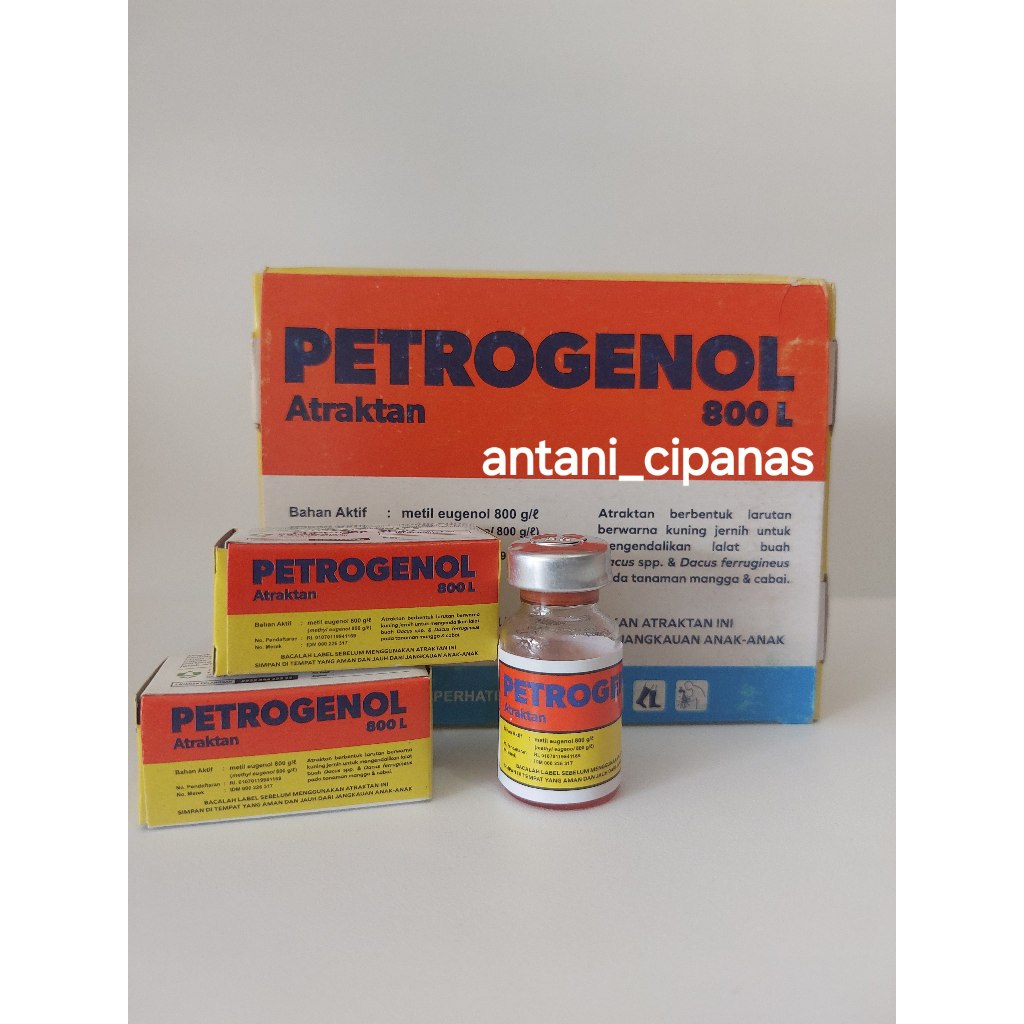 Jual PETROGENOL 800L Atraktan 5ML Perangkap Lalat Buah | Shopee Indonesia