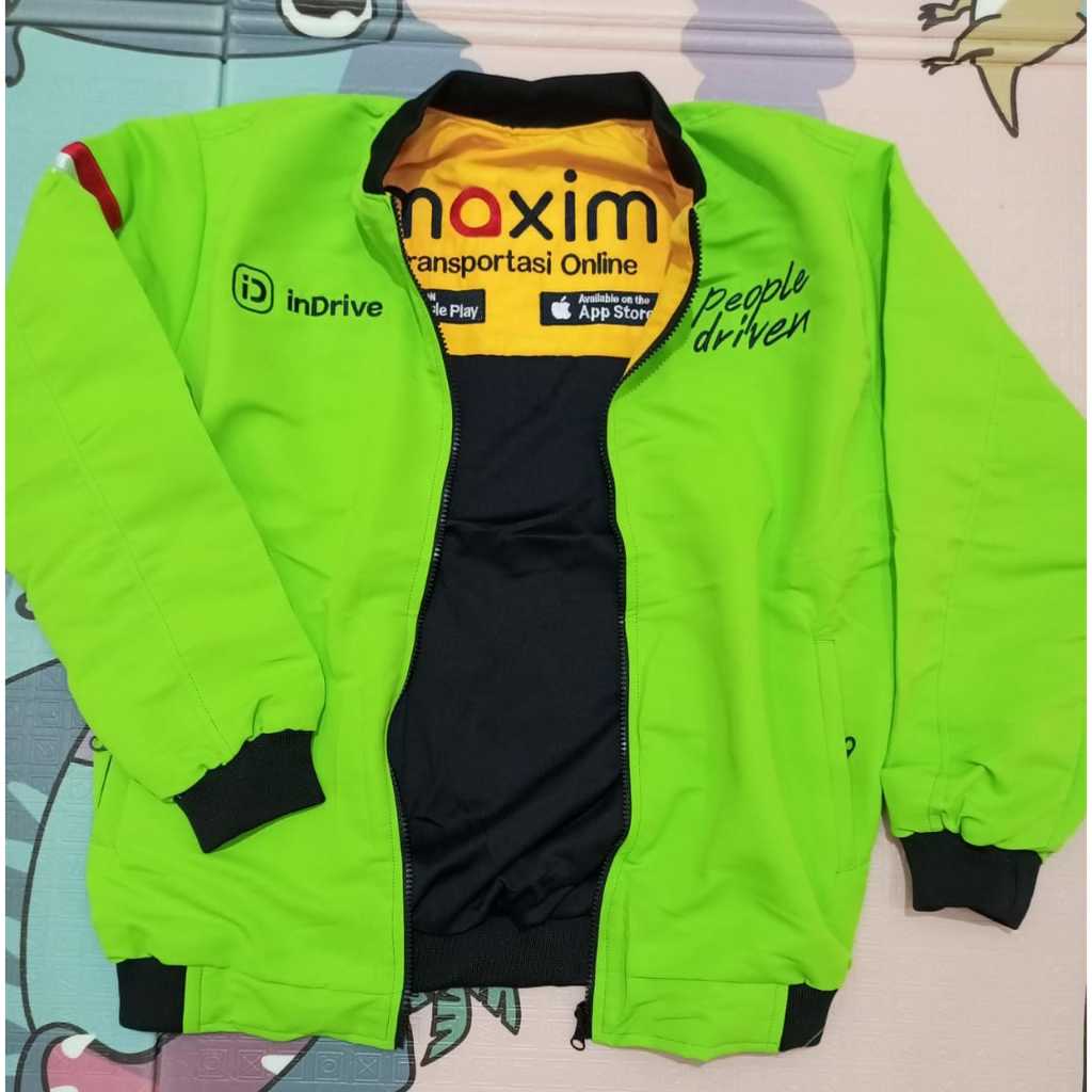 Jual JAKET MAXIM INDRIVE REAL PIJAKET BB MAXIM INDRIVE// JAKET BOLAK ...