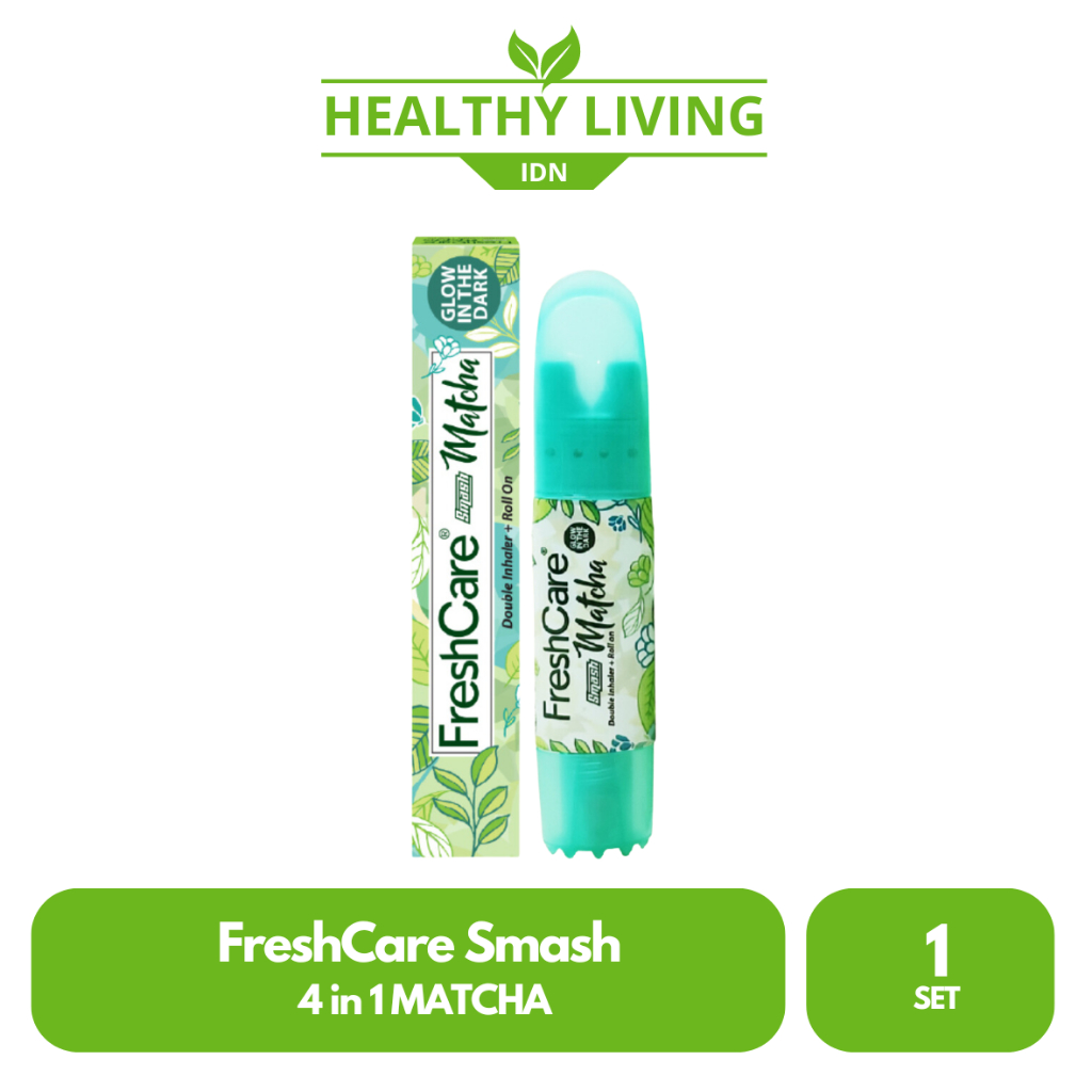 Jual FreshCare Smash Matcha 4in1 Double Inhaler + Kerokan + Roll On ...