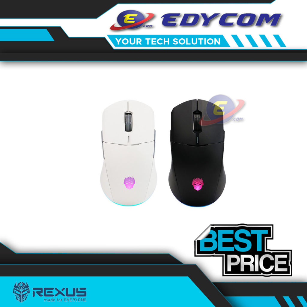 Jual Mouse Wireless Gaming REXUS ARKA II RX-107 RGB Dual Connection ...