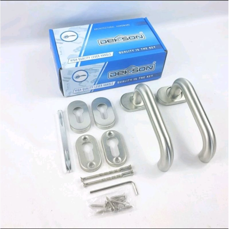 Jual Paket All In aksesoris Dekson(Handle,Mortise,cylinder) | Shopee ...