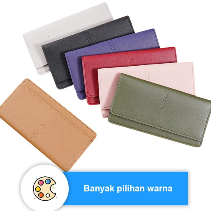 Jual 【GOGOMART】D88 - Dompet Lipat Wanita / Dompet Panjang Dompet Kartu 10 Slot | Shopee Indonesia