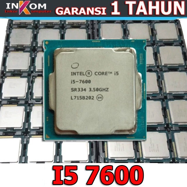 Jual PROCESSOR INTEL CORE I5 7500 / I5 7600 TRAY LGA 1151 | Shopee Indonesia