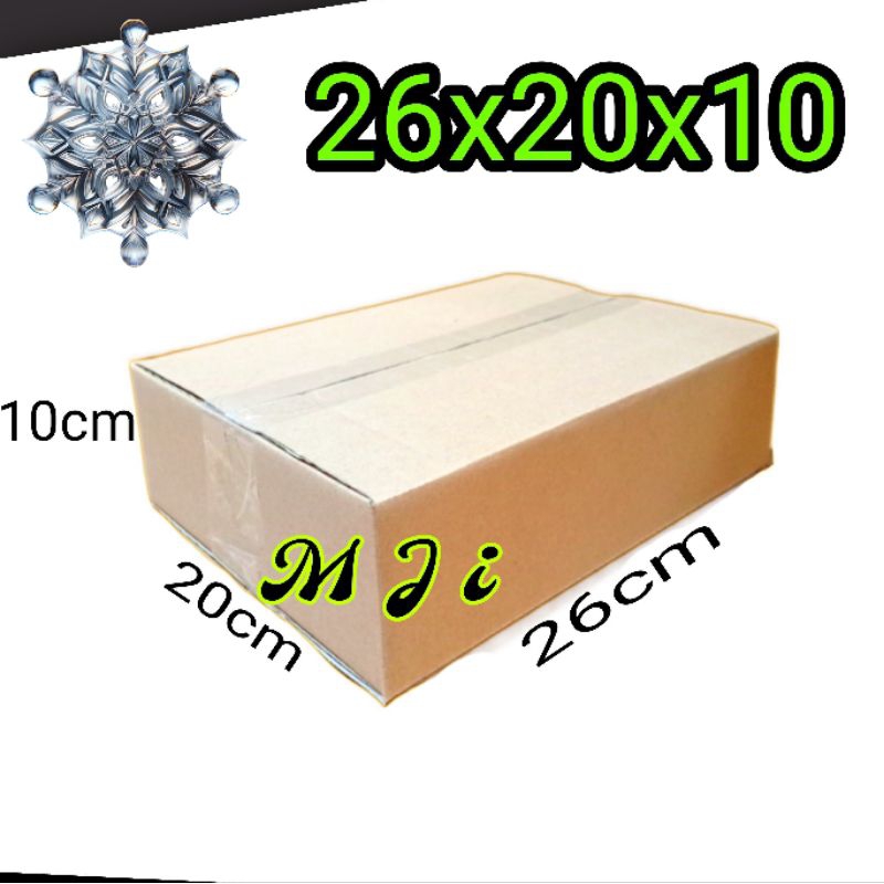Jual kardus besar 26x20x10 kardus packing kardus polos | Shopee Indonesia
