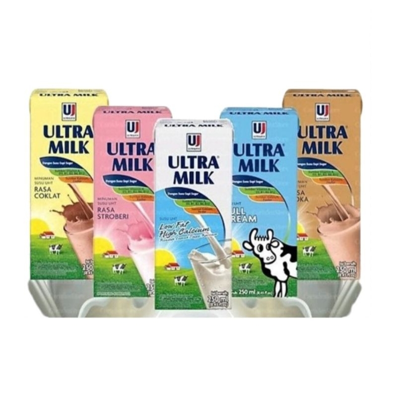 Jual ULTRA MILK UHT 250ML | Shopee Indonesia