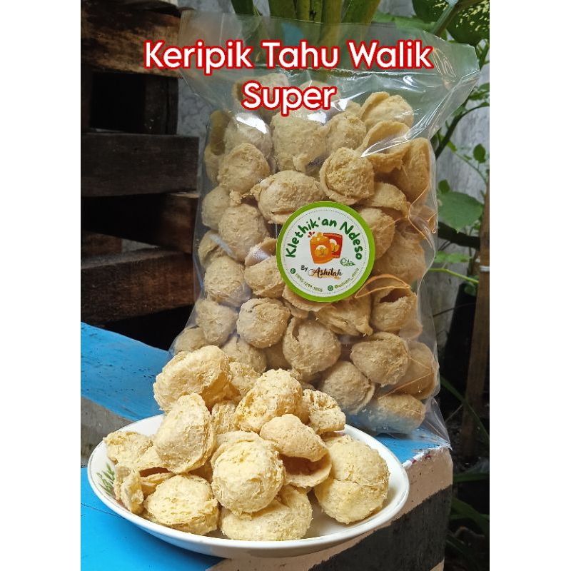 Jual (1 KG) KERIPIK TAHU WALIK SUPER | TAHU BULAT BESAR | TAHU PONG ...