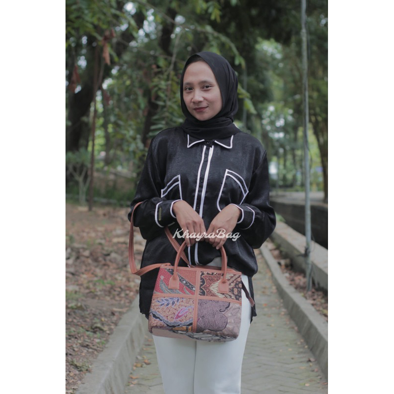 Jual Tas webe batik perca (motif acak/random) | Shopee Indonesia