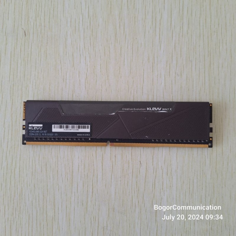 Jual RAM DDR4 Klevv 8GB 3200MHz Desktop PC LONGDIMM | Shopee Indonesia
