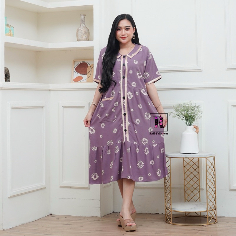 Jual Daster Airin Motif Bunga Baru /Daster Viral/ Daster terbaru 2025 ...