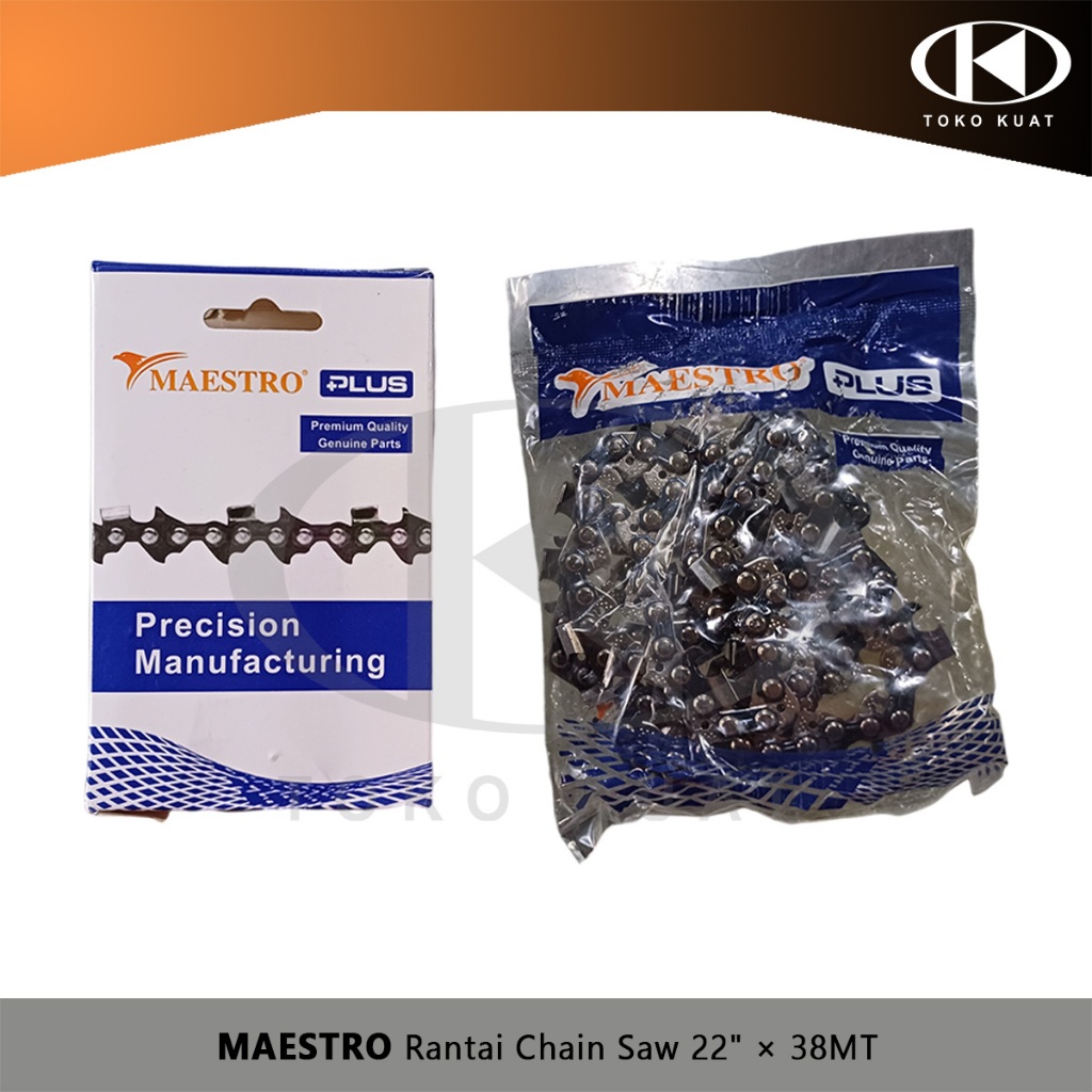 Jual Rantai Chain Saw 22" MAESTRO Refill Gergaji Senso 22 inch | Shopee ...