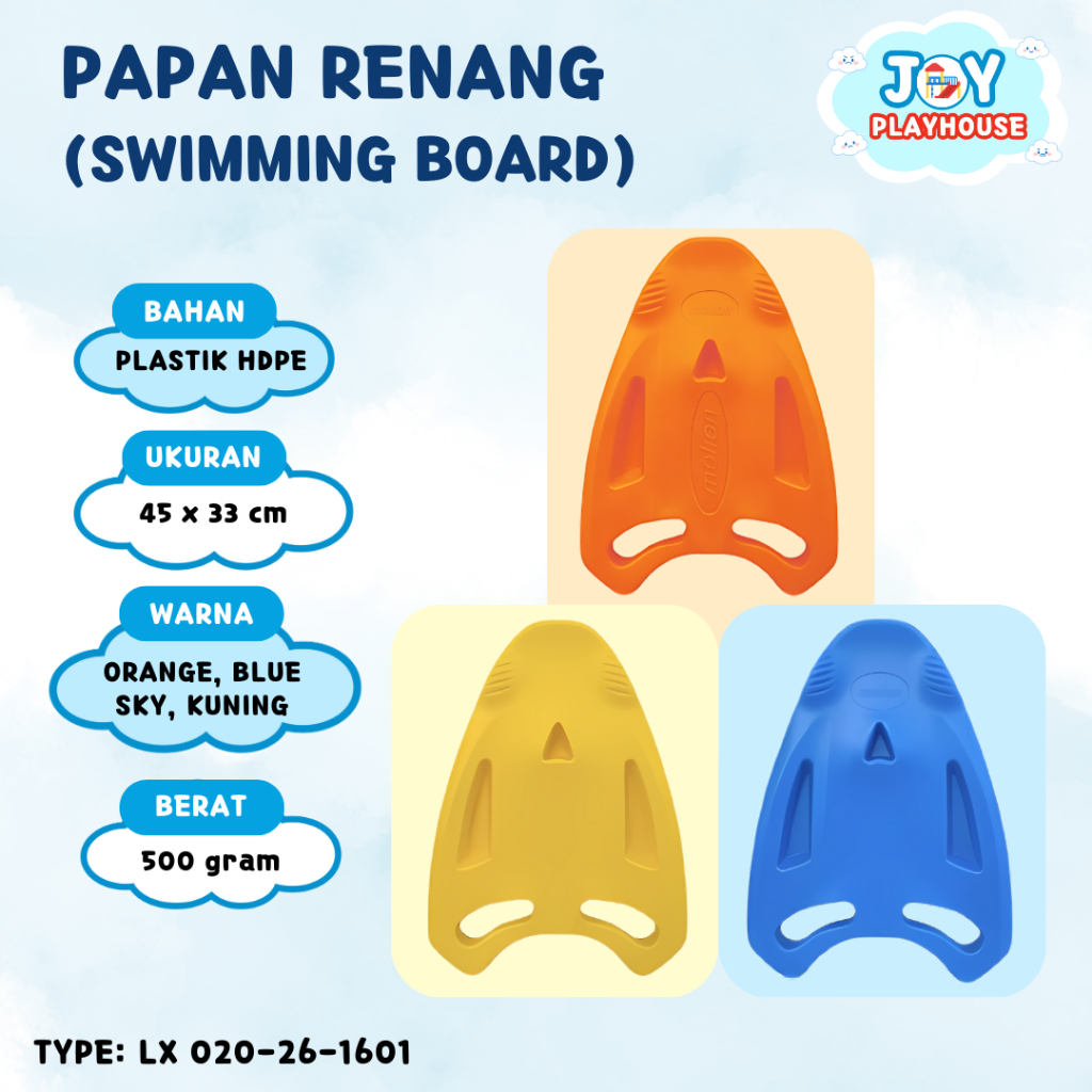 Jual Joy Playhouse X Molion Papan Pelampung Renang Papan Seluncur Anak ...