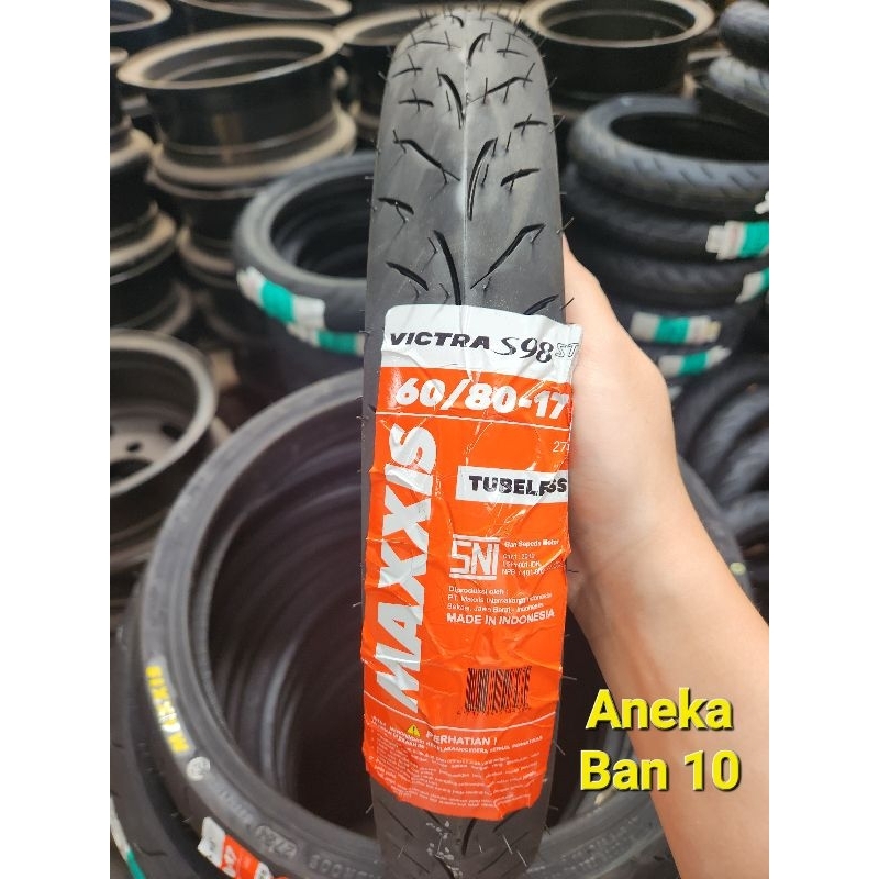 Jual Ban Maxxis 60/80-17 Victra S98ST Tubeless | Shopee Indonesia