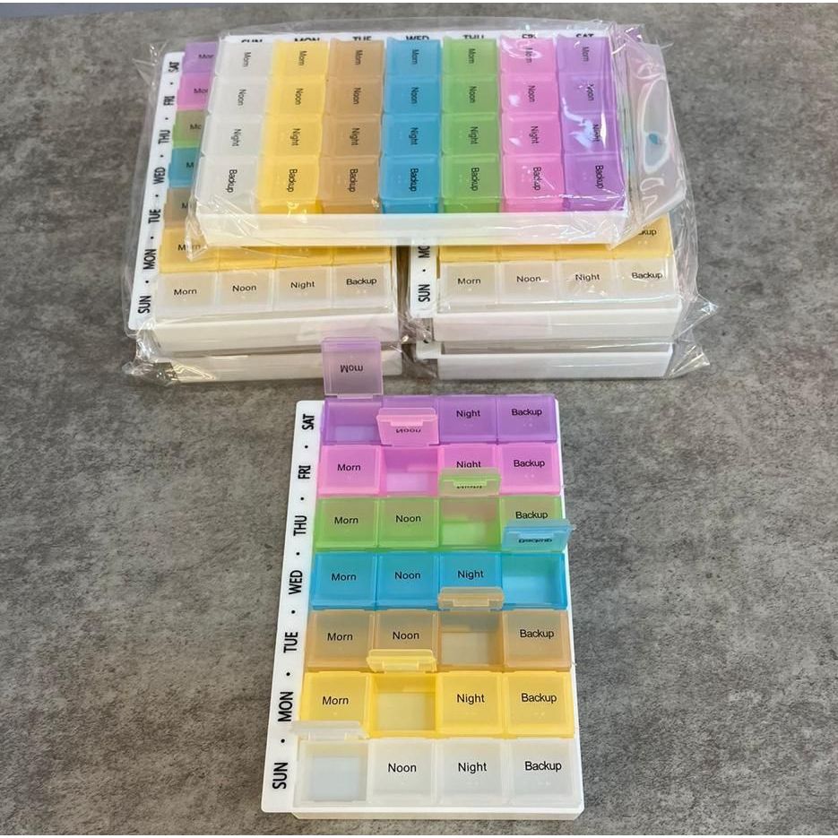 Jual Kotak Obat / Kotak Obat travel / Kotak Obat Harian / 7 Days Pill ...