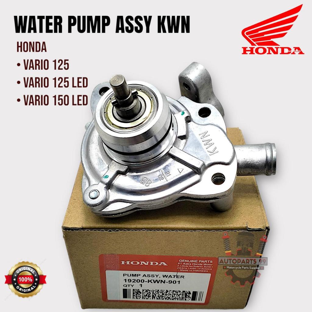 Jual Water Pump Honda Vario 125 Led 150 Led Original Water Pump KWN Assy Set Komplit | Shopee ...