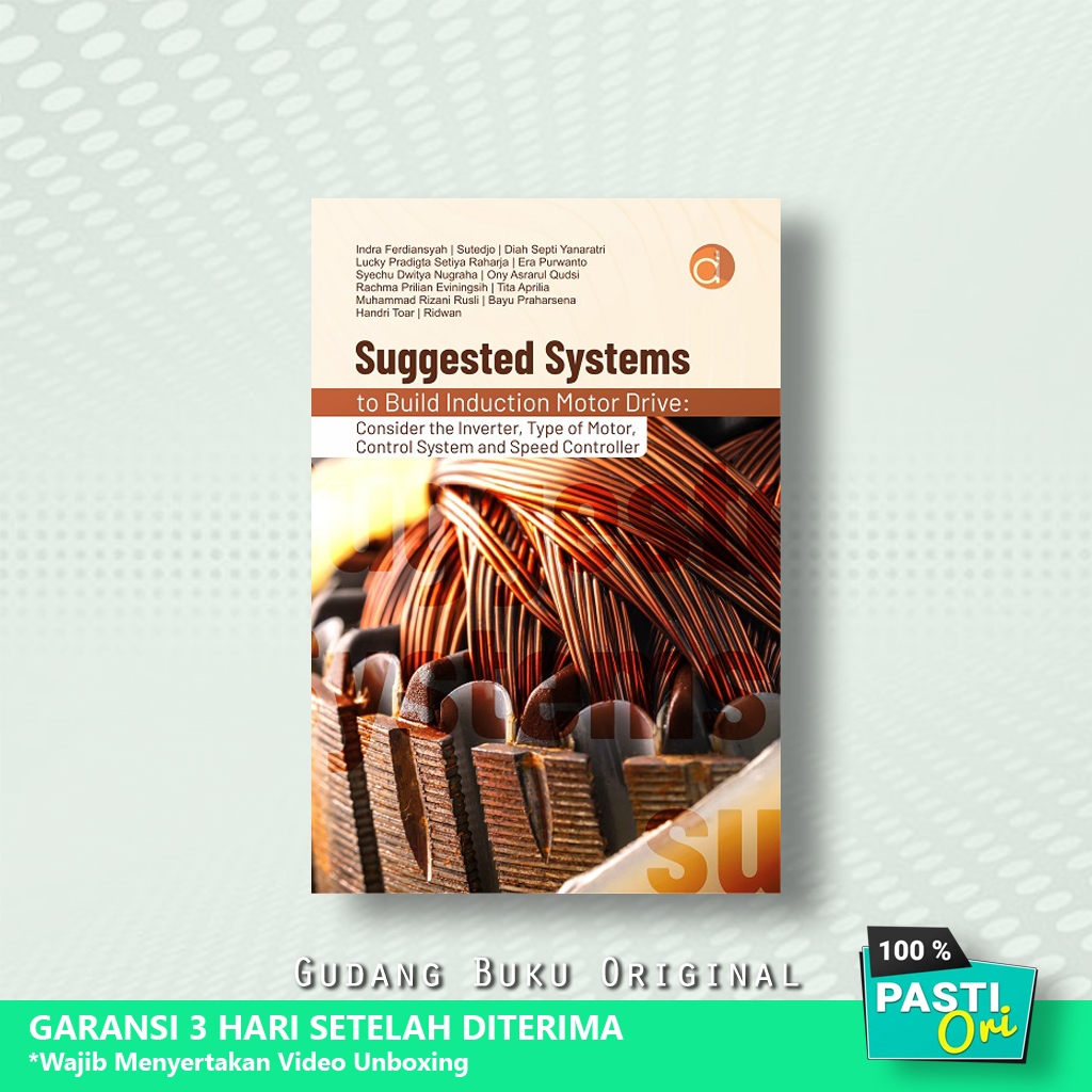 Jual Buku Suggested Systems to Build Induction Motor Drive: Consider ...