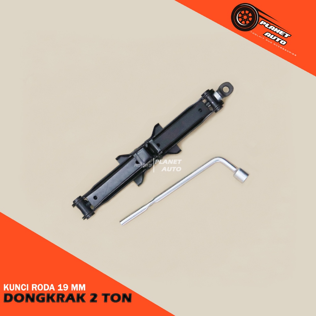 Jual Toolkit Set Paket Dongkrak Mobil 2 Ton & Kunci Roda 19mm | Shopee ...