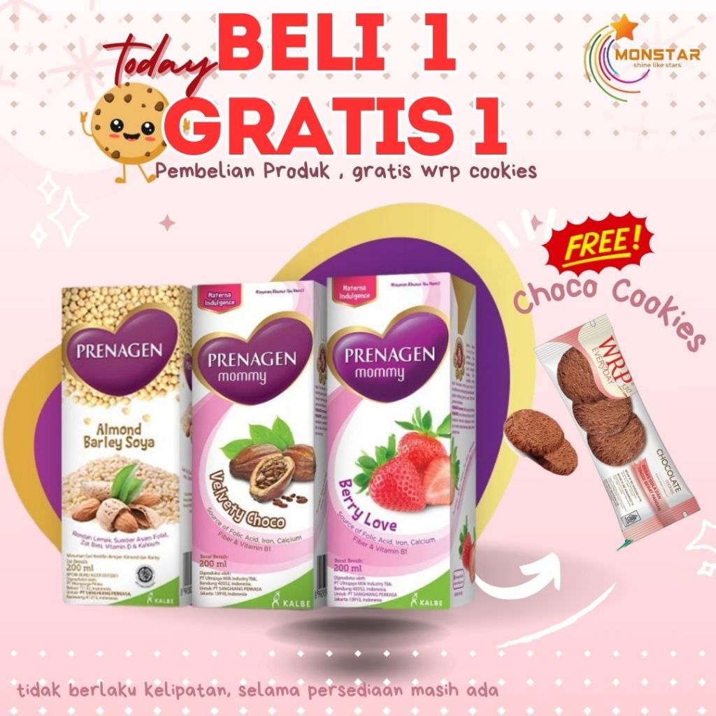 Jual MONSTAR - PRENAGEN MOMMY UHT 1 KARTON PRENAGEN UHT 185ML | Shopee Indonesia