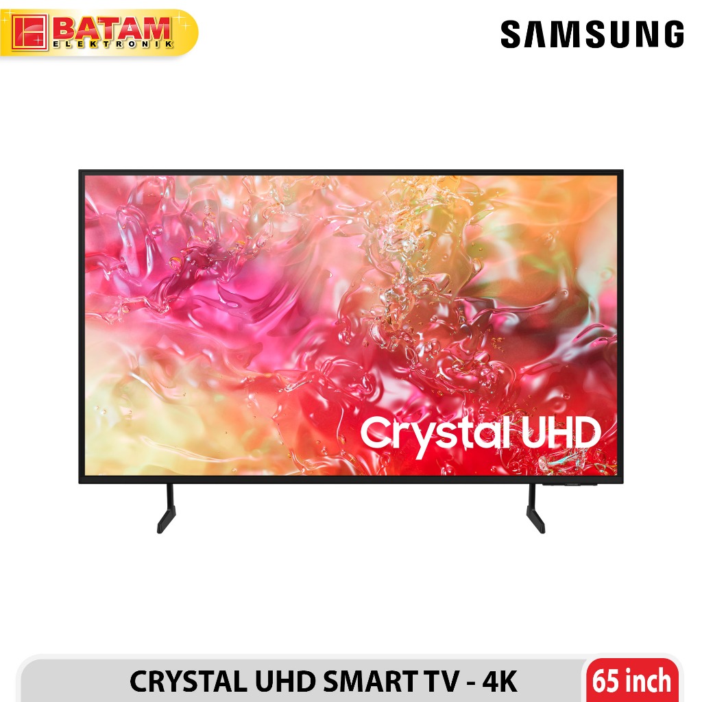 Jual SAMSUNG CRYSTAL UHD SMART TV 65 INCH 4K 2024 - UA65DU7000 | Shopee Indonesia