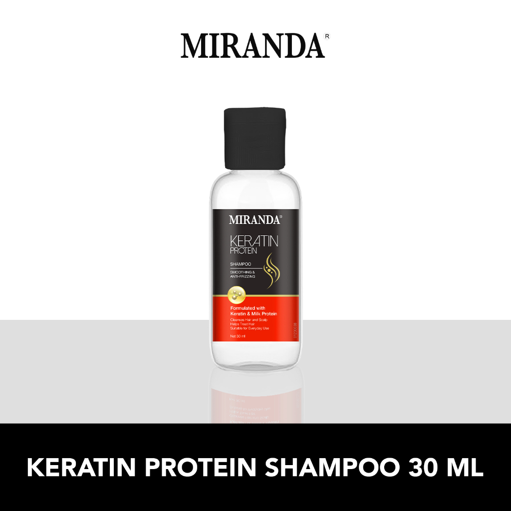 Jual Miranda Keratin Protein Shampoo 30ml | Shopee Indonesia