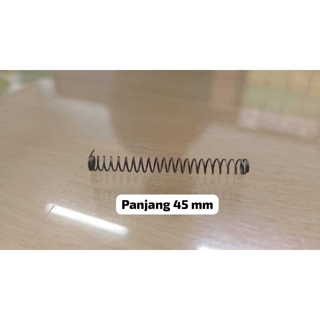 Jual Per Tekan Baja Torsi Kawat0,5 mm OD 4,5 mm L 45 mm | Shopee Indonesia
