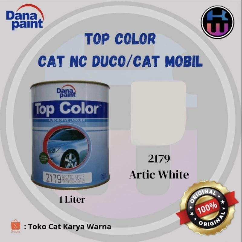 Jual Top Color 2179 Artic White Cat Duco Mobil Kayu Besi | Shopee Indonesia