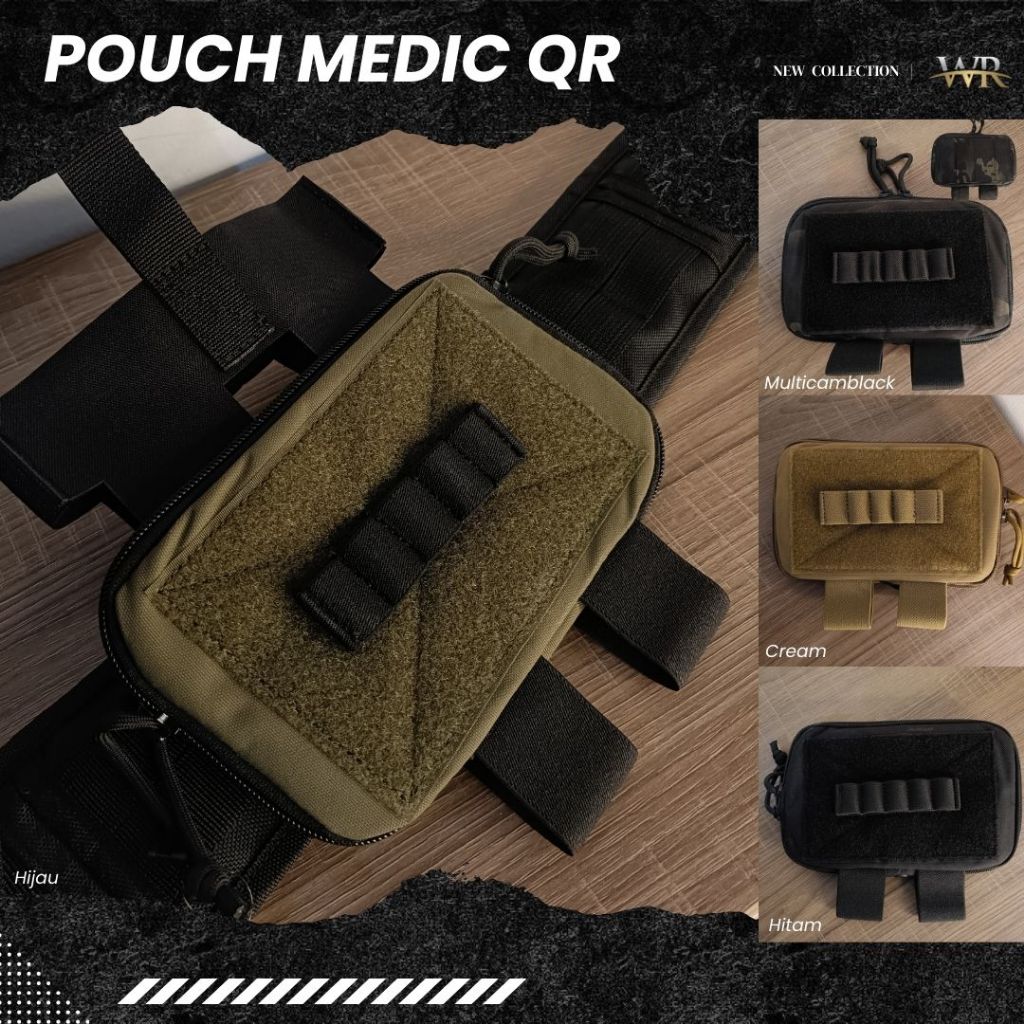 Jual Tactical Slim MED1 / Medical Pouch Trauma First Aid Kit / Pouch ...