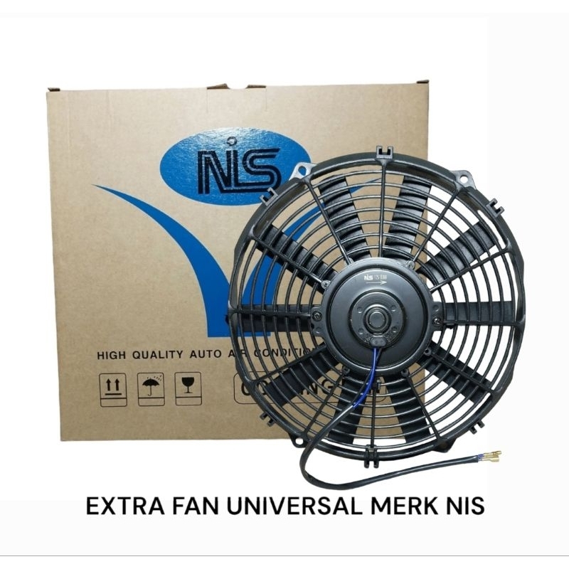 Jual EXTRA FAN RANGKA BACO 10 INCH 12V 80 WATT MERK NIS EKSTRA FAN ...