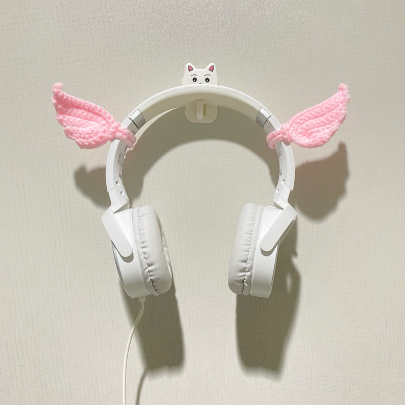 Jual [Crochetzy] Wings Headphone Crochet Aksesoris Hiasan Headset ...
