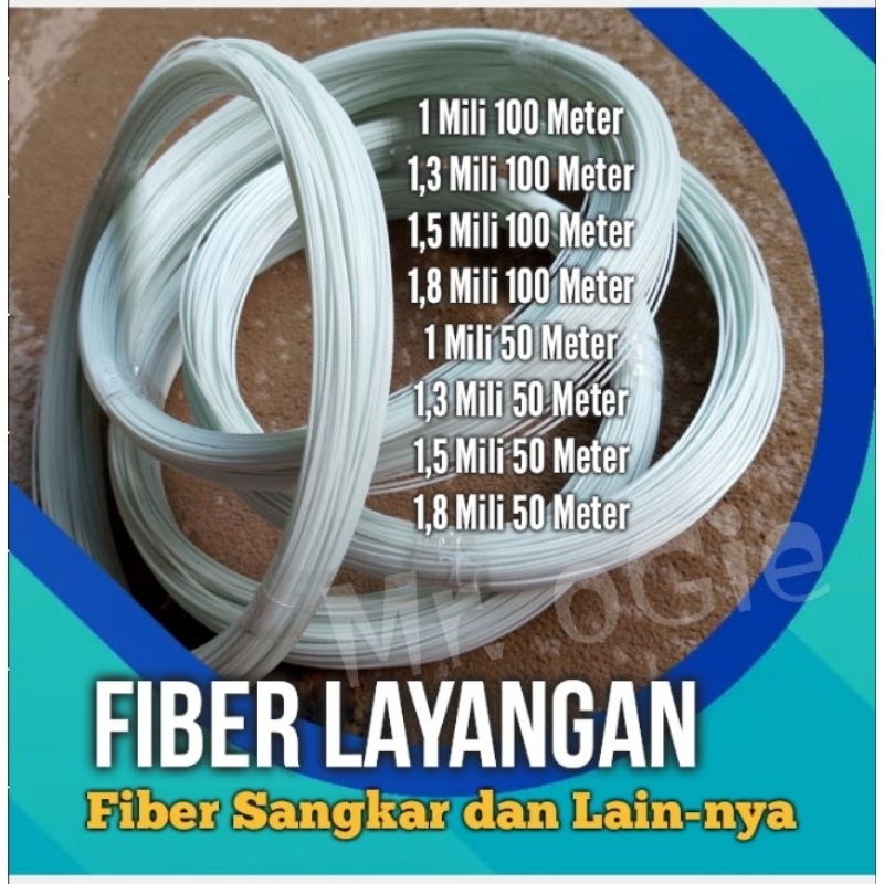 Jual Ruji Fiber 1mm 1,3mm 1,5mm 1,8mm 2mm 2,5mm 2,7mm putih susu ...