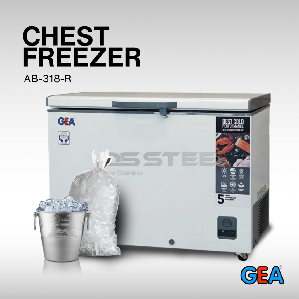 Jual CHEST FREEZER AB-318R GEA/Freezer Box GEA AB 318R/Freezer Rumahan ...