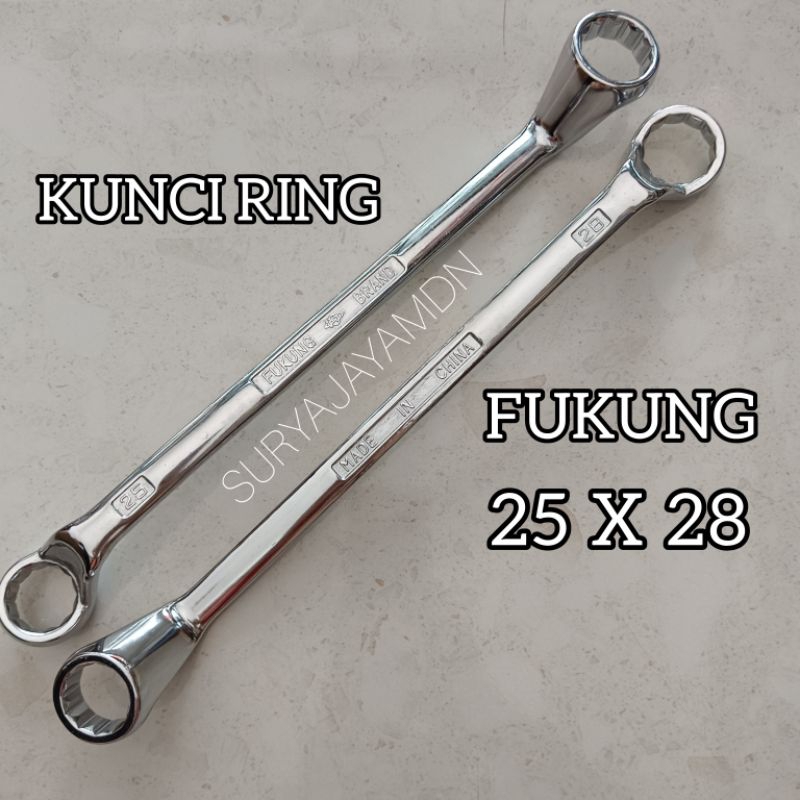 Jual KUNCI RING FUKUNG 25 X 28 MM | Shopee Indonesia