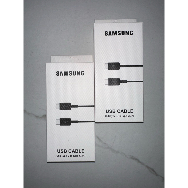 Jual KABEL DATA PREMIUM SAMSUNG TYPE C TO C SUPPORT FAST CHARGING 3A ...