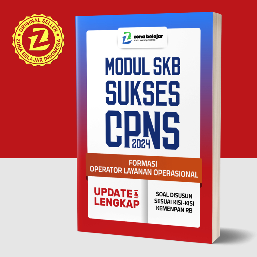 Jual Zona Belajar - Modul Sukses Cpns 2024 Formasi Operator Layanan ...