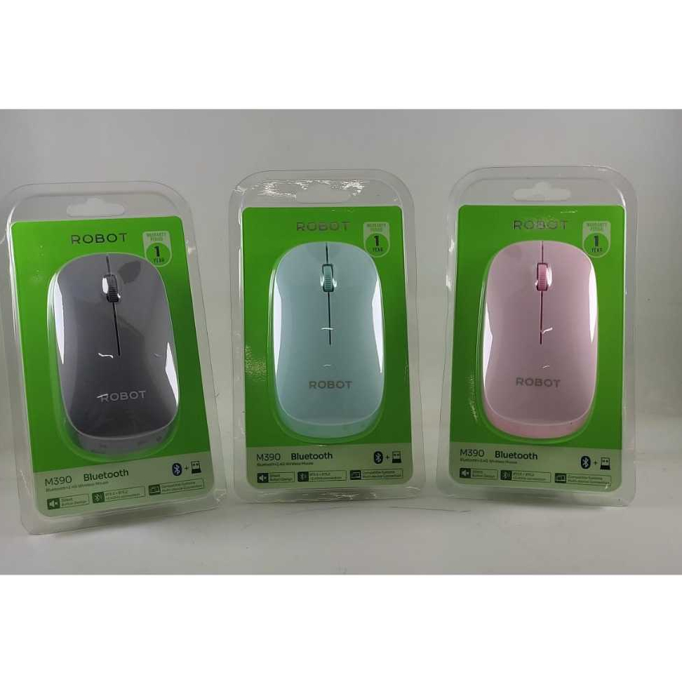 Jual MOUSE ROBOT WIRELESS + BLUETOOTH M390 | Shopee Indonesia