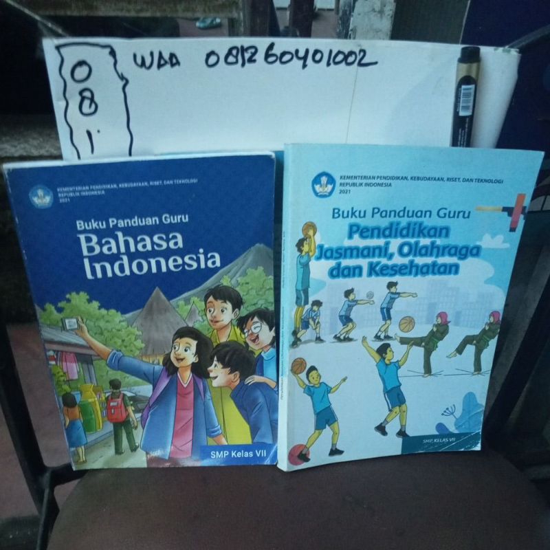 Jual BUKU PANDUAN GURU BAHASA INDONESIA & PENDIDIKAN JASMANI OLAHRAGA DAN KESEHATAN UNTUK SMP ...