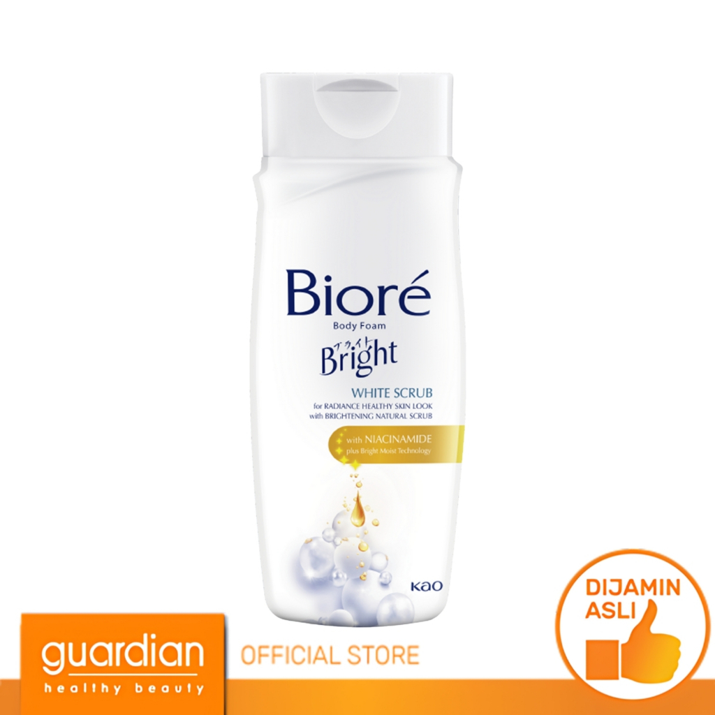 Jual BIORE Body Foam Whtng Scrub Botol 100ml | Shopee Indonesia