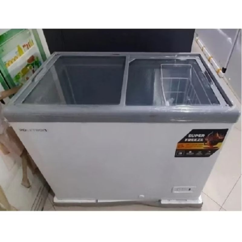 Jual Polytron PCF229 Freezer Box, Chest Freezer Tutup Kaca Kapasitas ...
