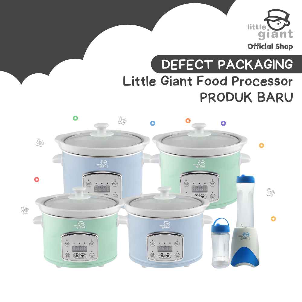 Jual [DEFECT PACKAGING]-Little Giant Food Processor-PRODUK BARU ...