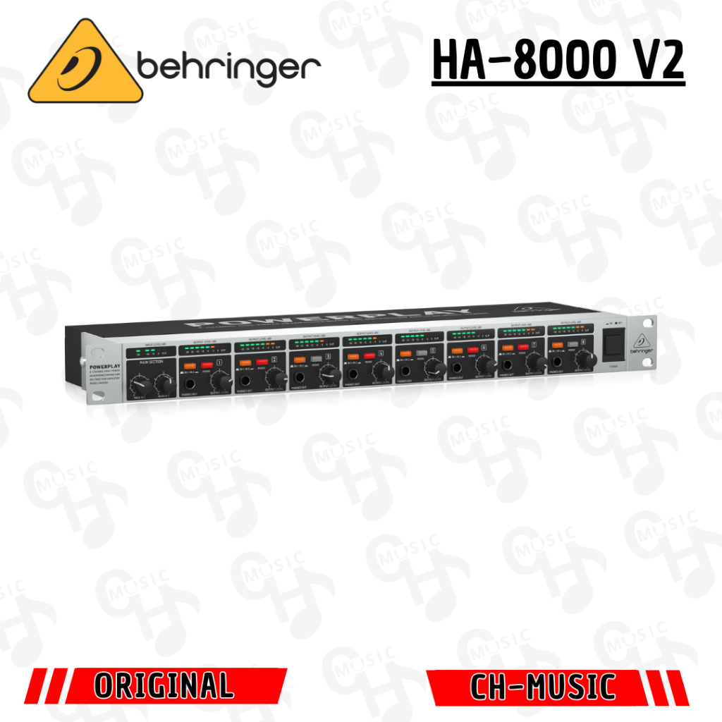 Jual Behringer Powerplay HA8000 V2 Ampli Headphone Original HA-8000 V2 ...