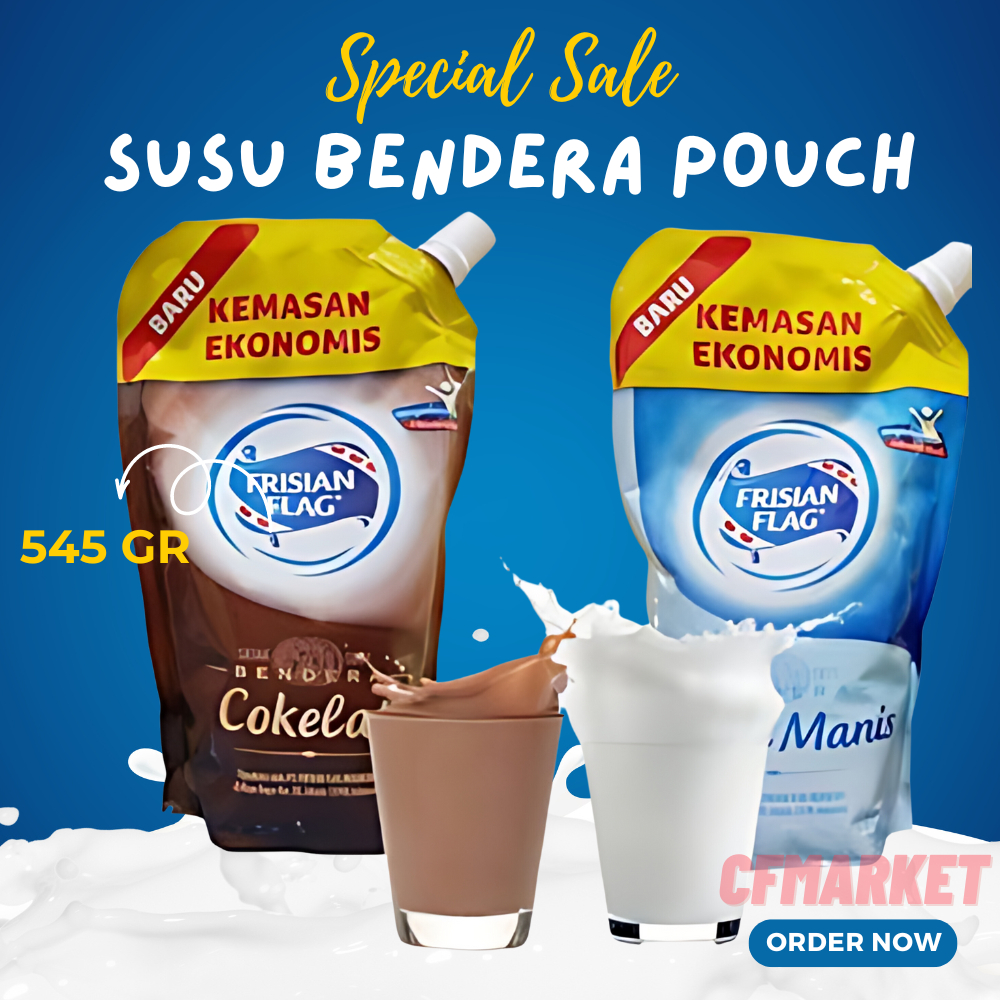 Jual FRISIAN FLAG SUSU KENTAL MANIS KEMASAN 545 GRAM POUCH 2 VARAIAN ...