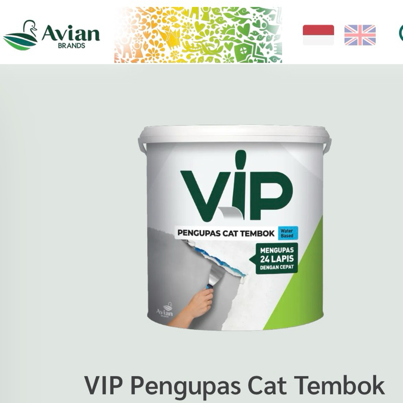 Jual VIP PENGHAPUS CAT PAINT REMOVER CAT TEMBOK WATERBASED PENGUPAS CAT ...