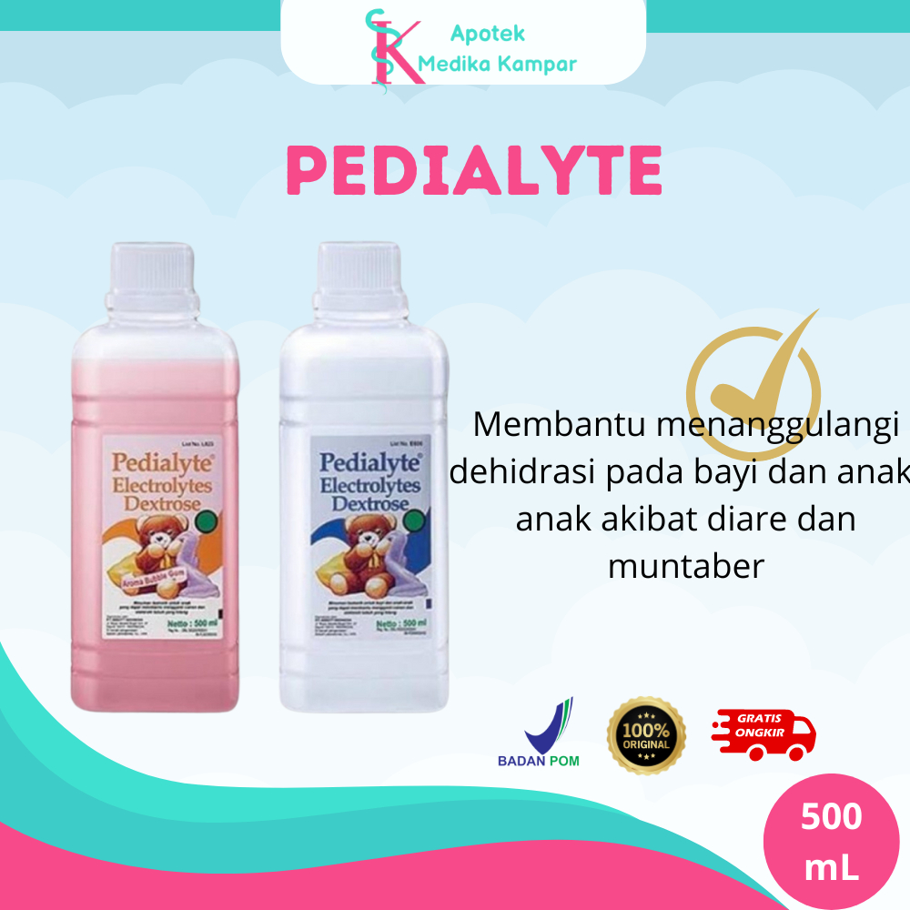 Jual Pedialyte Bubble Gum 500 mL - Pengganti Cairan Tubuh | Shopee Indonesia