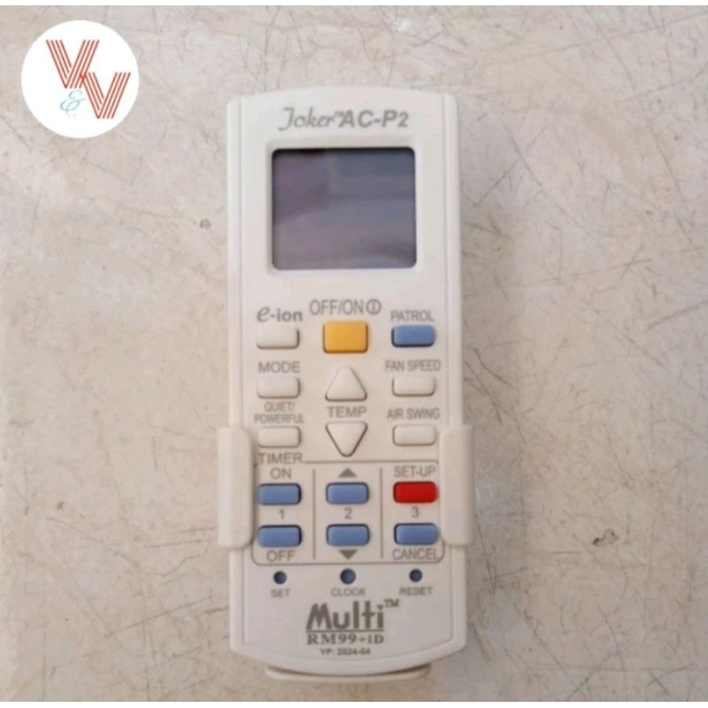 Jual remote AC multi/universal merk joker | Shopee Indonesia