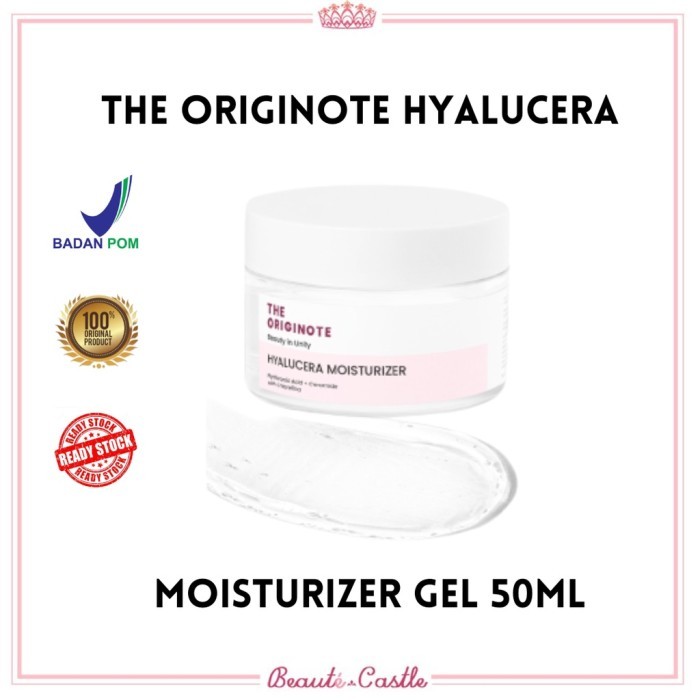 Jual The Originote Hyalucera Moisturizer Gel 50ml/ Pelembab Wajah untuk ...