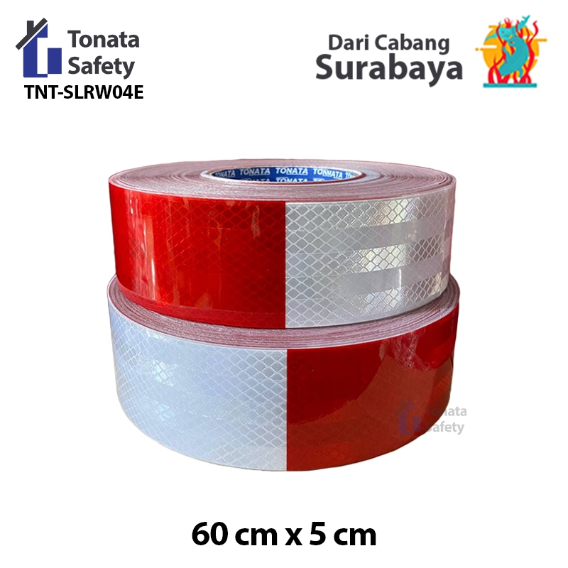 Jual Scotlight / Sticker Pemantul Cahaya Tonata / Merah Putih 60 cm ...