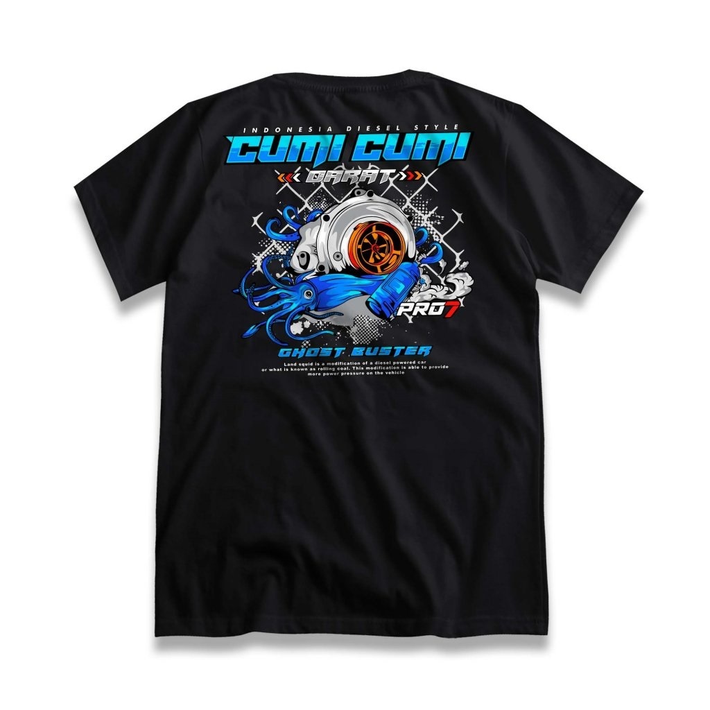 Jual Kaos Cumi Cumi Darat Pro7 Diesel War Baju Distro Racing Disel Gank ...