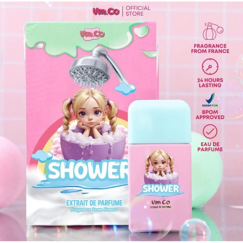 Jual VmCo parfume SHOWER ( extrait de parfume) EDP share in jar/ decant ...